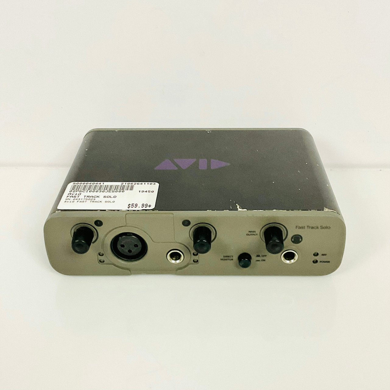 Used Avid Fast Track Solo Computer Interface