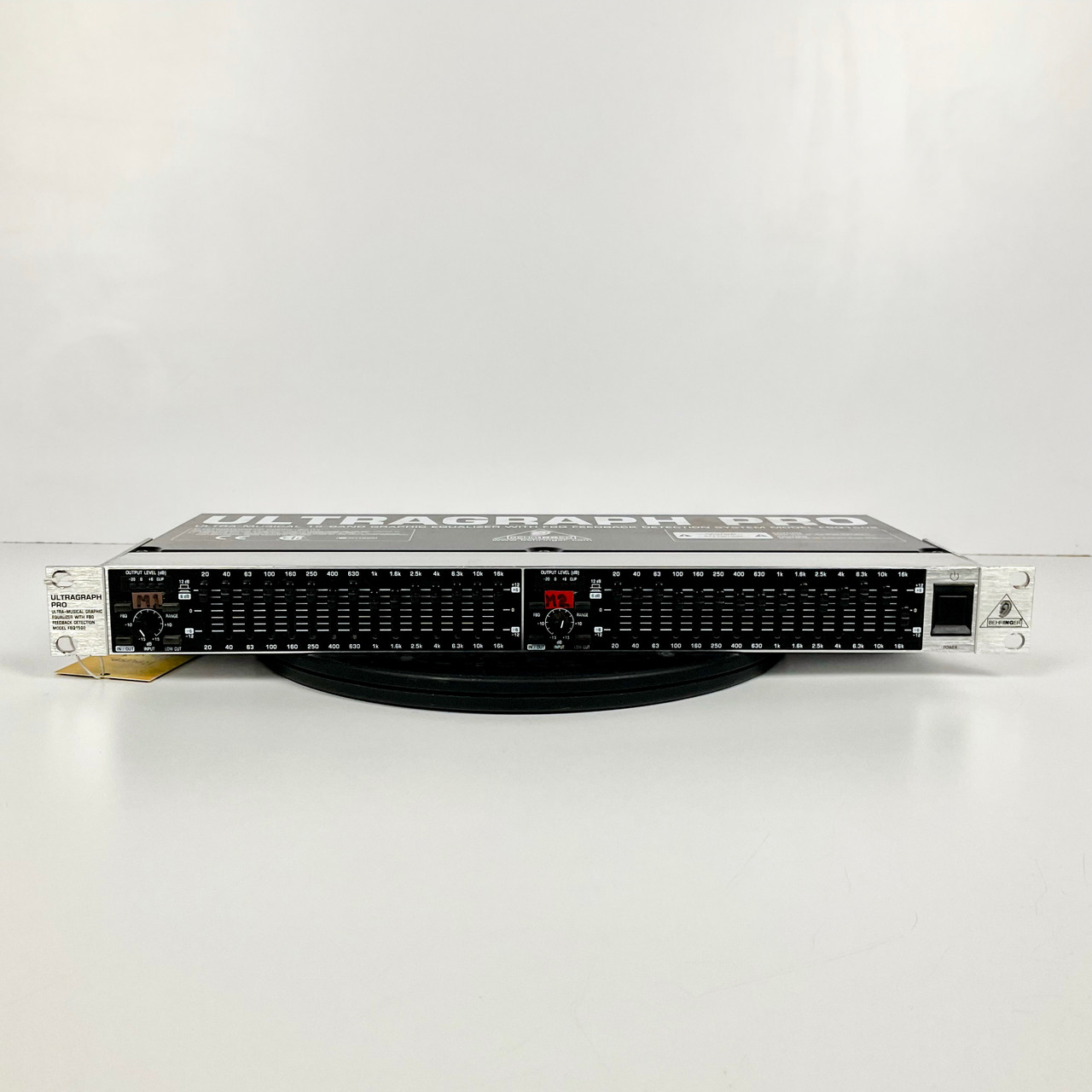 Used Behringer Ultragraph Pro FBQ1502 Stereo Graphic EQ