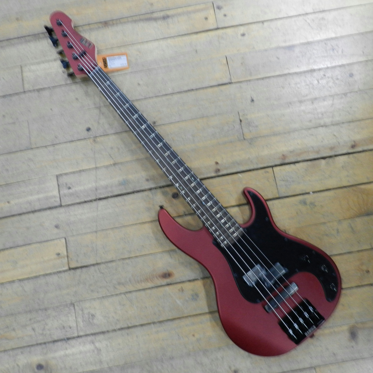 Used LTD AP-5CARS Bass Guitars Red Bass Guitars