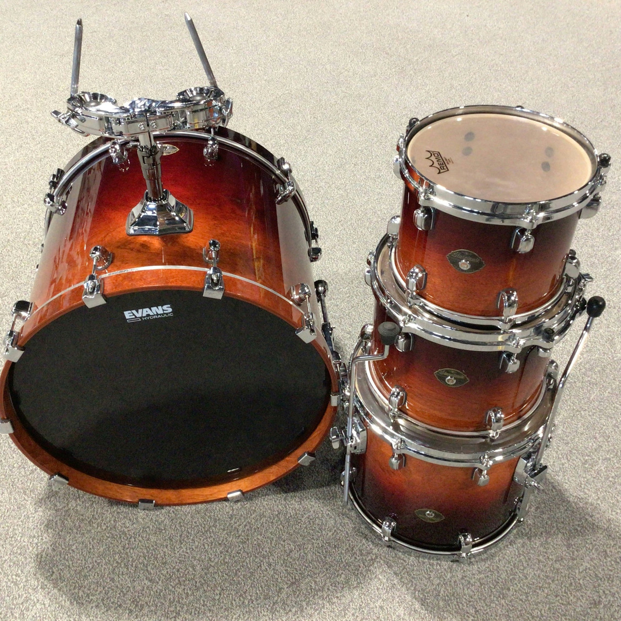 Used TAMA STARCLASSIC 4-PC SHELLS Drum Kit Drum Kits