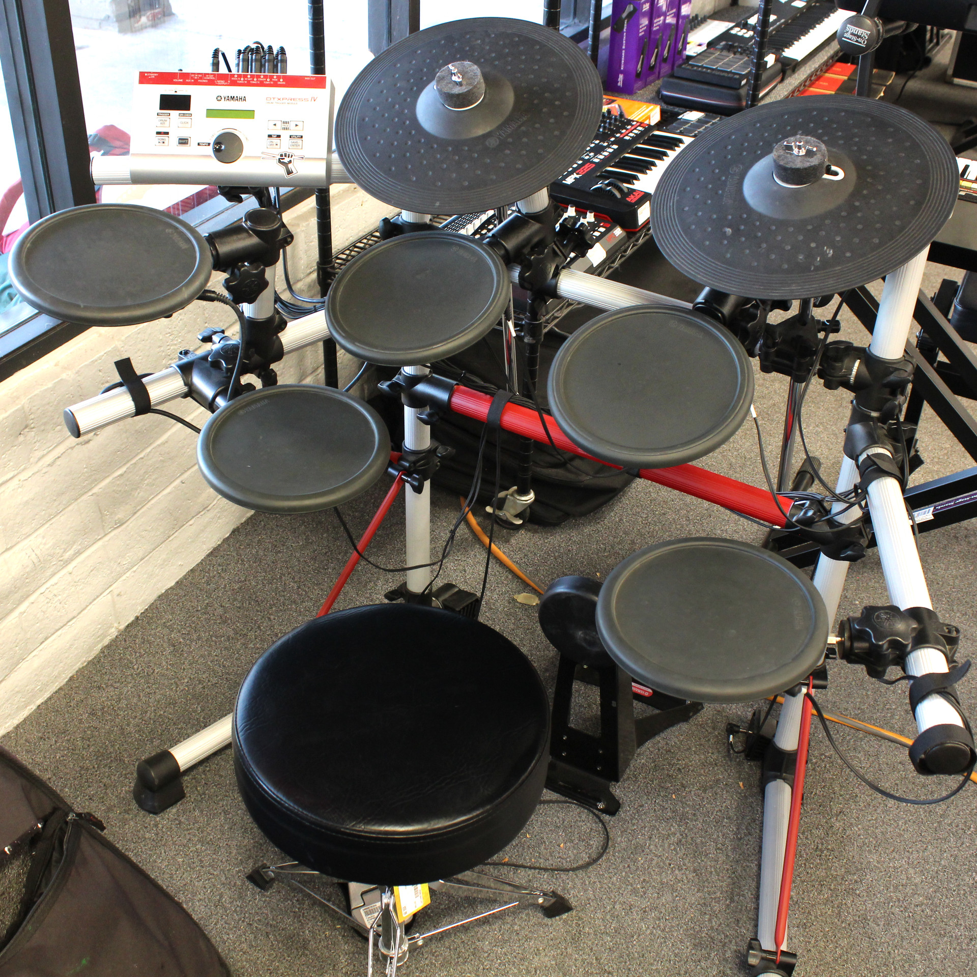 Used Yamaha DTXPRESS IV Electronic Drum Kit