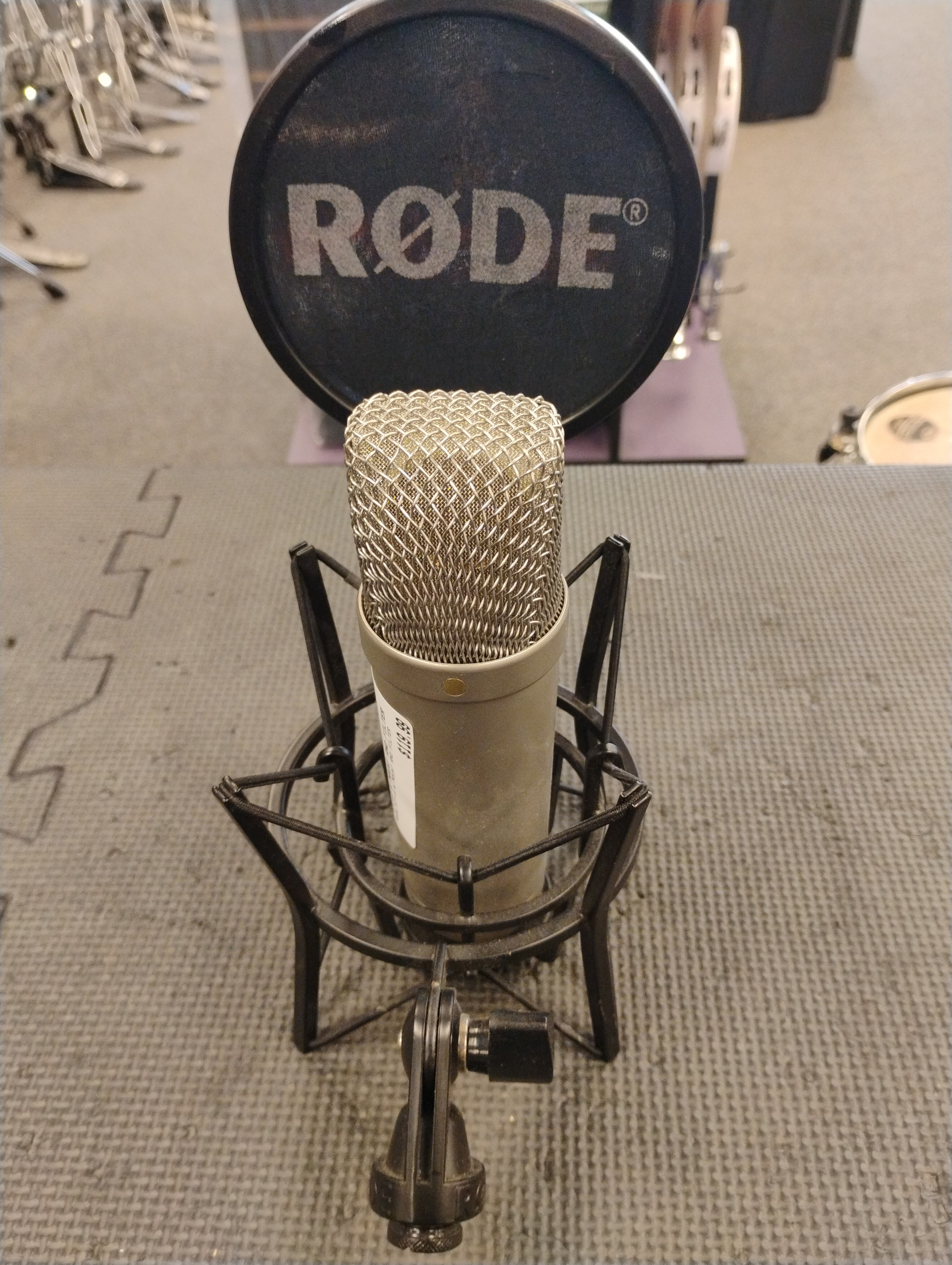 Used Rode NT1-A W MOUNT AND FILTER Condenser Microphone