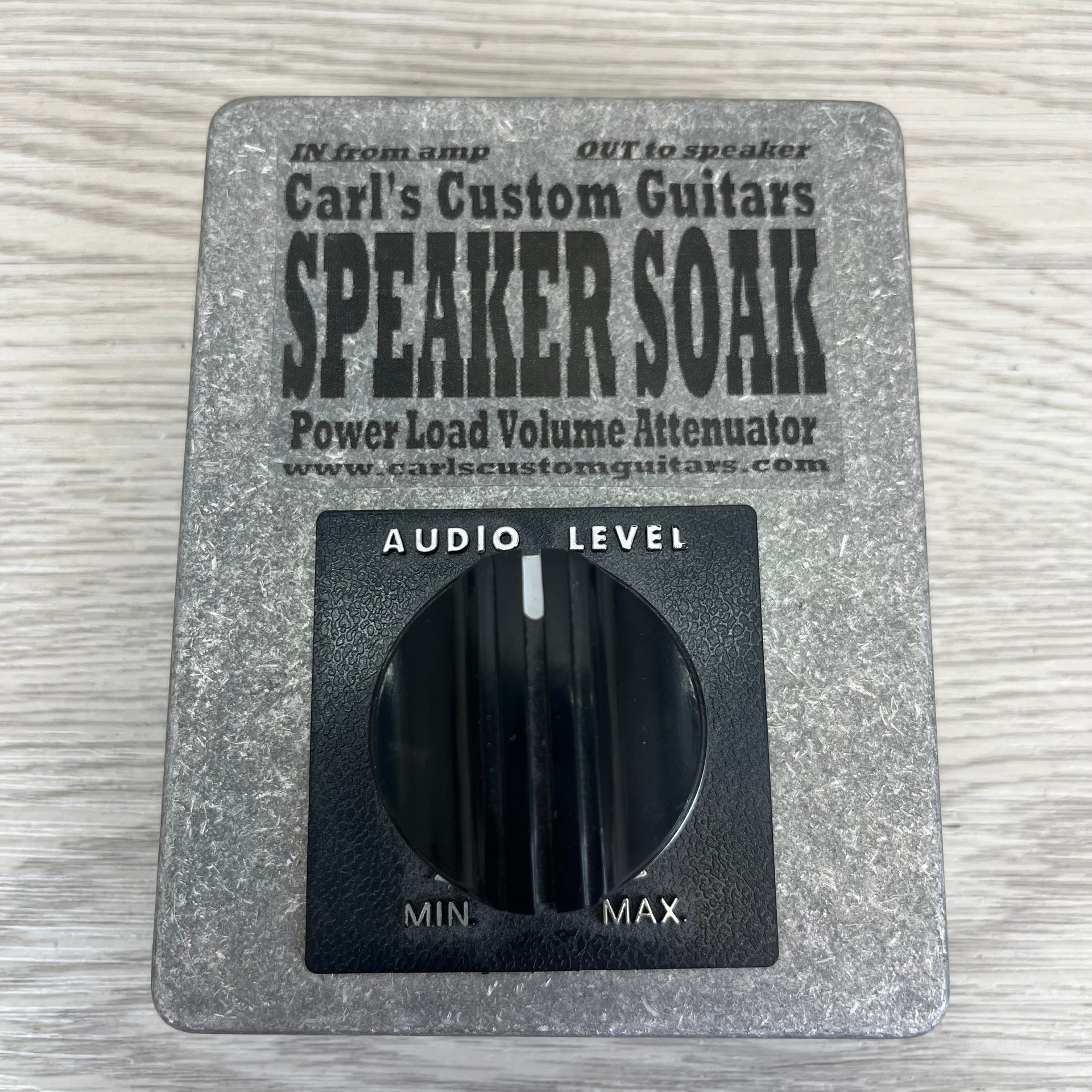 Used Carl's Custom Guitars SPEAKER SOAK Guitar Effects Pedal