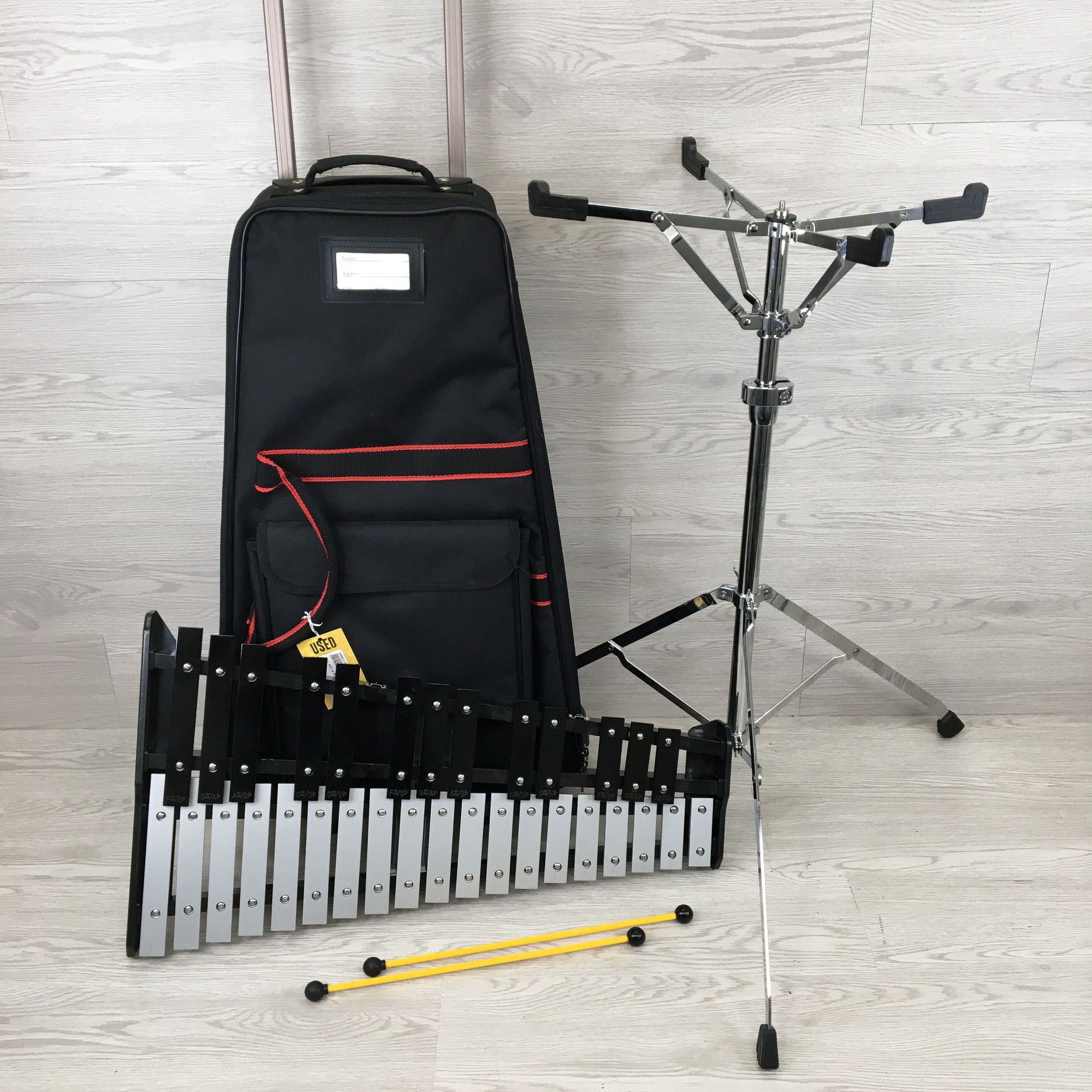 Used Bell Kit W/all Bell Kit In Gig Bag