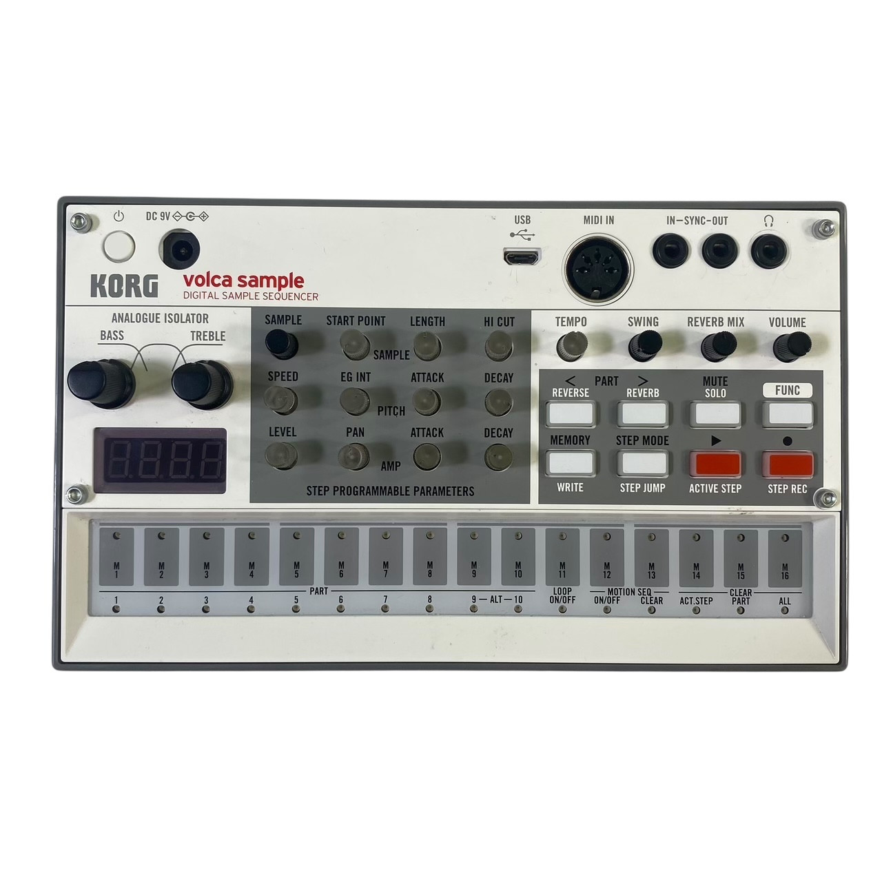 Used Korg VOLCA SAMPLE 2 Compact Synthesizer Compact