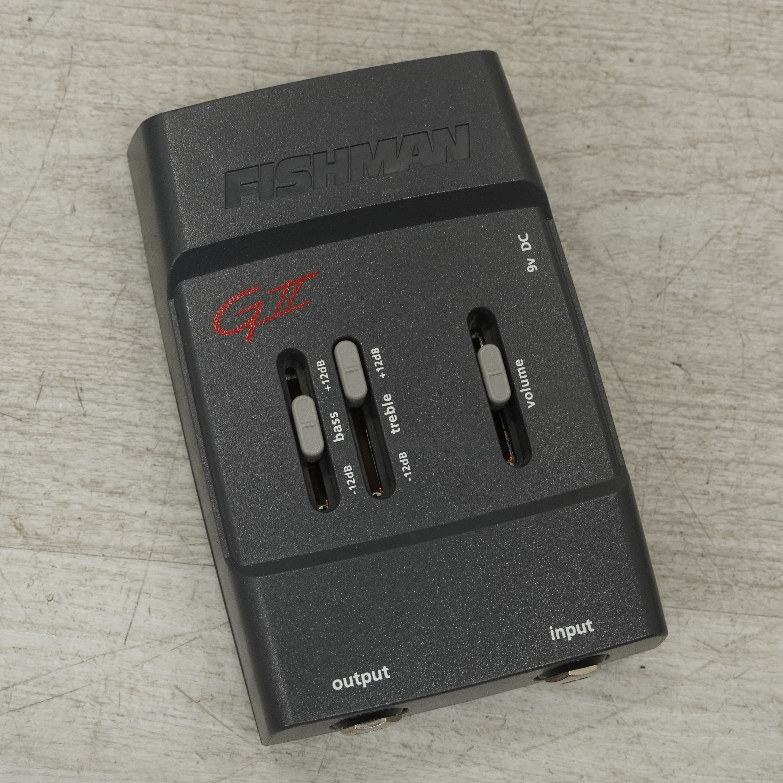 Used Fishman GII Accoustic PreAmp Pedal