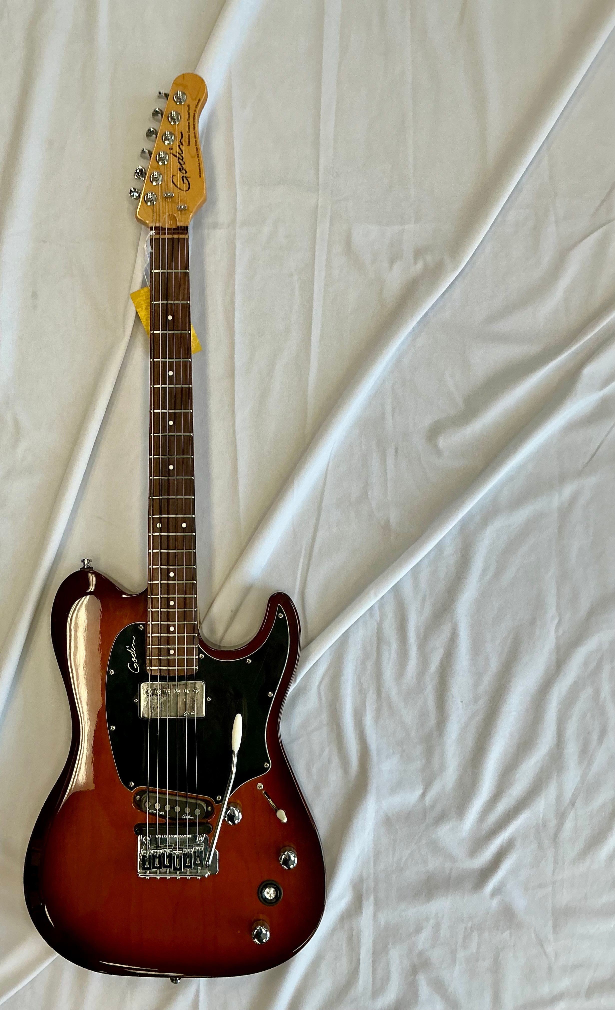 Used Godin SESSION CUSTOM TRIPLEPLAY S Type Electric Guitar Sunburst 6 ...