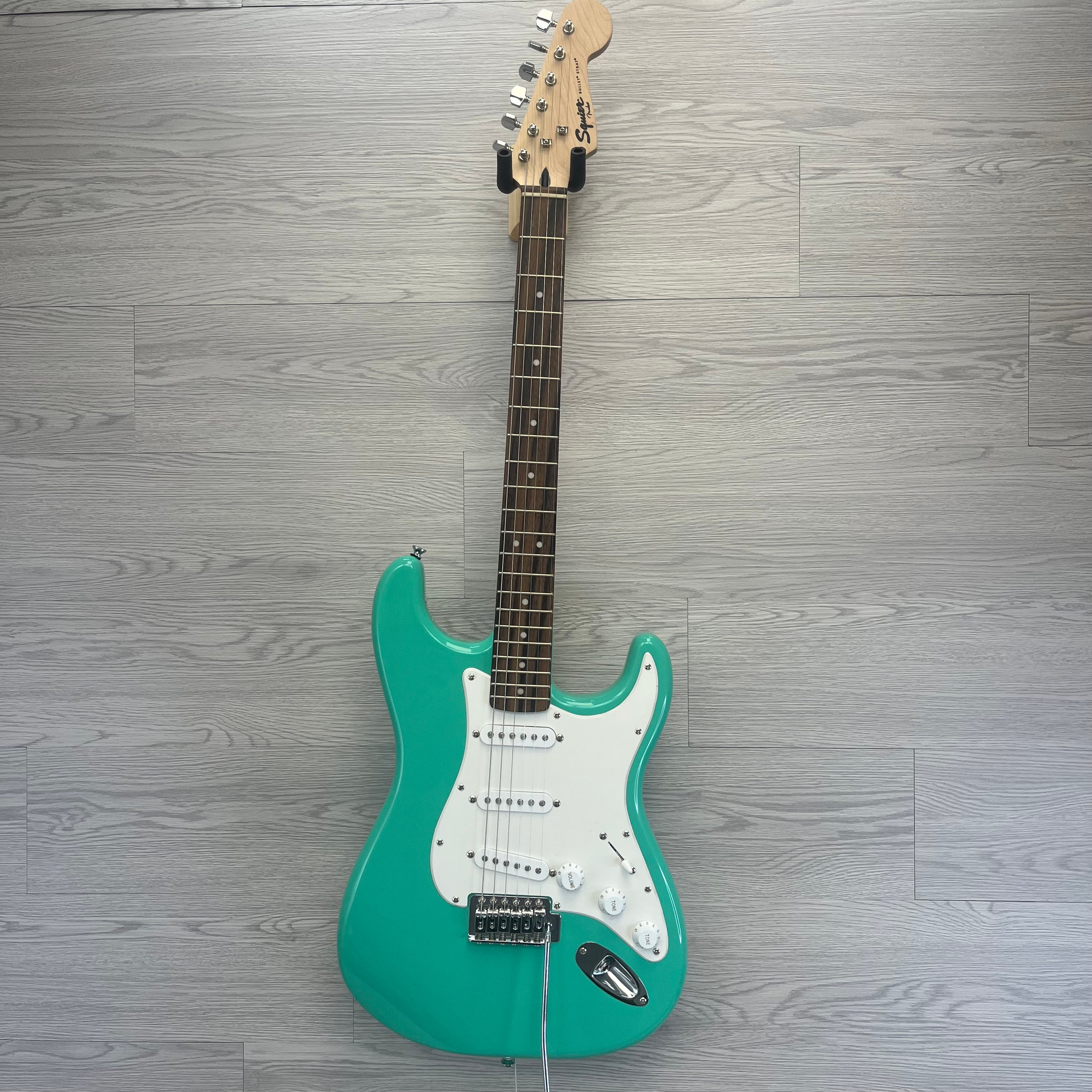 Used Squier BULLET STRAT S Type Electric Guitar Blue 6-String