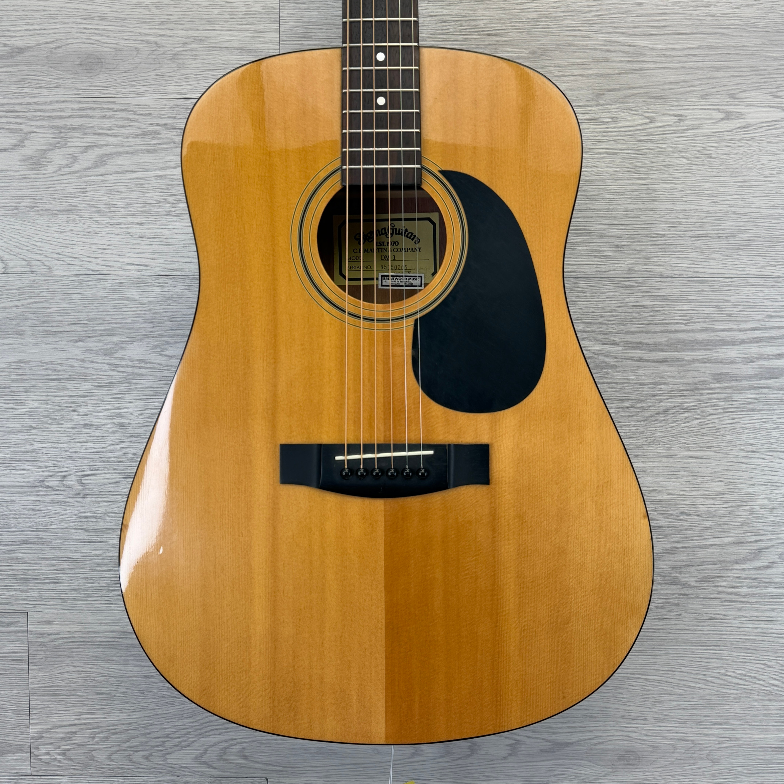 Used Sigma DM-1 90S Laminate Top Acoustic Guitar Natural