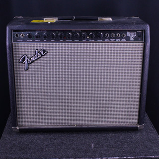 Used Fender DELUXE 112 PLUS AMPLIFIER 1 x 12 Solid State Amplifier 1 x 12