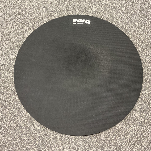 Used EVANS SOUNDOFF 16-INCH DRUM MUTE Percussion Accessory