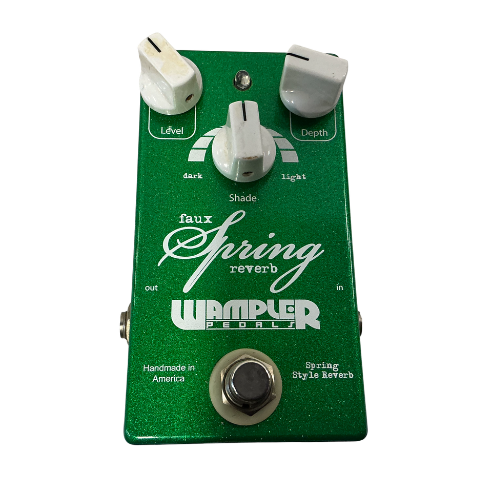 Used Wampler FAUX SPRING REVERB PEDAL Reverb Pedal