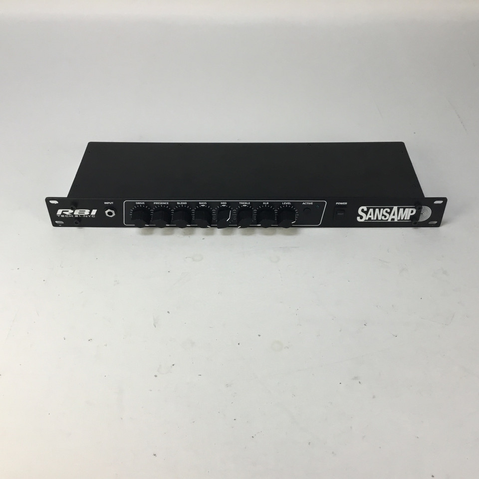 Used Tech 21 SANSAMP RBI Rackmount Guitar Pre-Amp