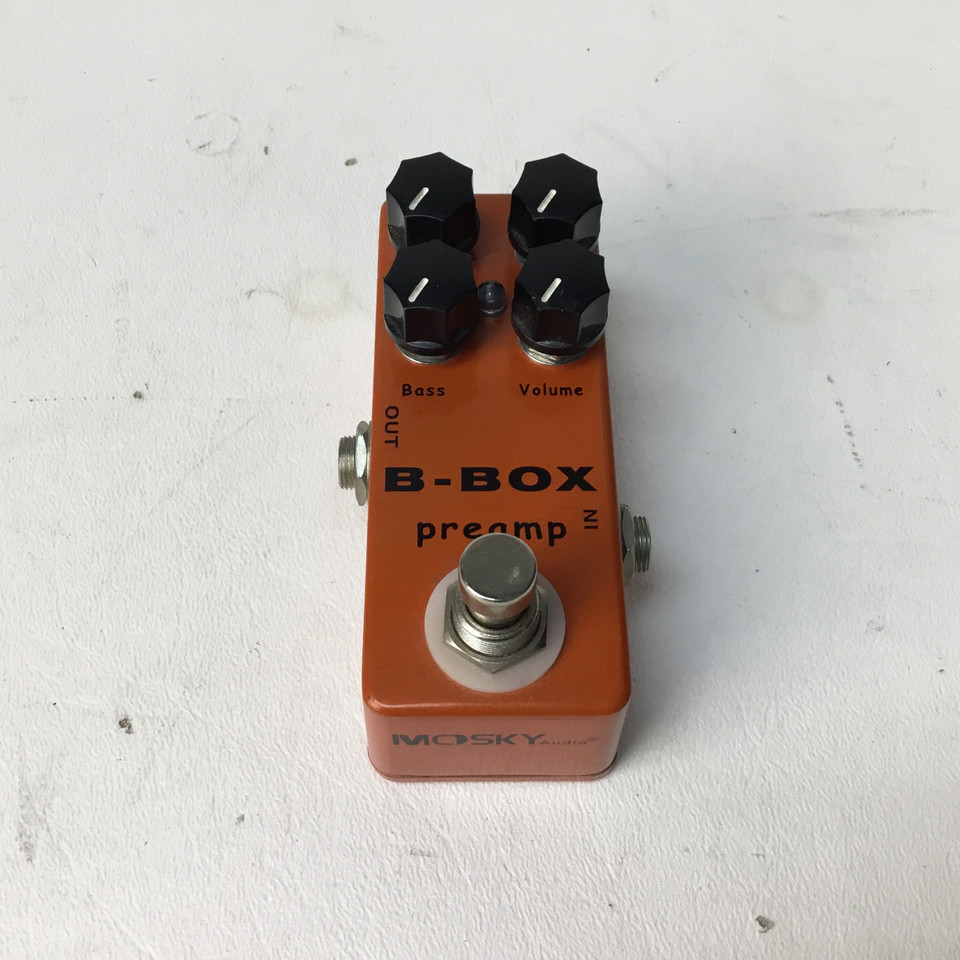 Used Mosky Audio Technology B-BOX PREAMP Guitar PreAmp Pedal