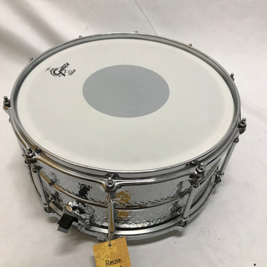 Used CUSTOM MADE CHICAGO SNARE YAMAHA HOOPS Snare Drums 14" Snare Drums