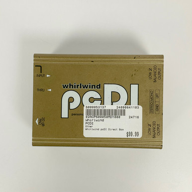 Used Whirlwind PCDI Direct Box