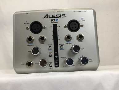 Used Alesis IO2 EXPRESS Computer Interface 48khz Sample Rate