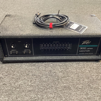 Used Peavey 300 MONITOR Vintage Bass Amplifier Head