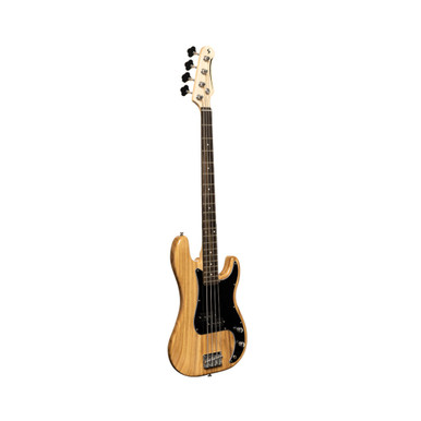 New STAGG STANDARD P ELECTRIC BASS NATURAL