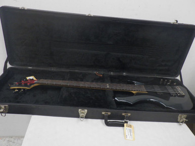 Used LTD F-205 ELECTRIC BASS Modern Metal Bass Guitar Blue 5-String