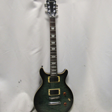 Used Raven PRS-ISH Electric Guitars Green Electric Guitars