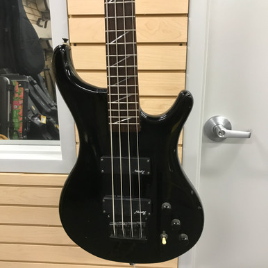 Used Alvarez PANTERA J Type Bass Guitar Black 4-String