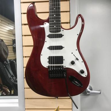 Used Schecter STRATEGY Vintage S Type Electric Guitar Red 6-String