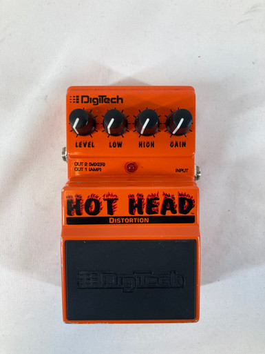 Used Digitech HOT HEAD DISTORTION Guitar Effect