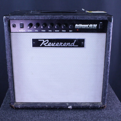 Used Reverend HELLHOUND 40/60 ELECTRIC GUITAR AMP 1 x 12 Tube Combo ...