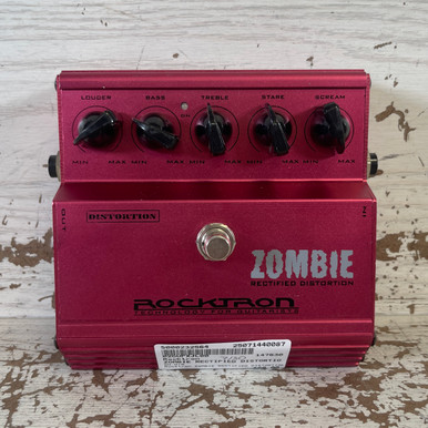 Used Rocktron ZOMBIE RECTIFIED DISTORTION Distortion Pedal