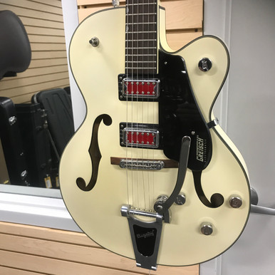 Used Gretsch G5410T RAT ROD Semi-Hollow Electric Guitar White 6-String
