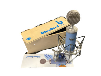 Used Blue BLUEBIRD SL MIC W/BOX / BASKET Microphone