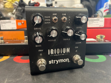 Used Strymon IRIDIUM Guitar PreAmp Pedal