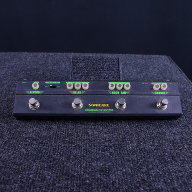 Used Sonicake ROCKSTAGE SONIC BAR MULTI FX PEDAL Guitar Effects Pedal