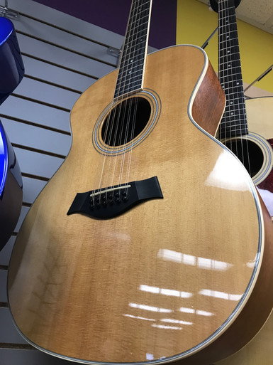 Used Taylor GA3-12 Solid Top Acoustic Guitar Natural