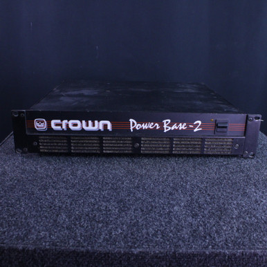 Used Crown POWER BASE 2 POWER AMP Power Amplifier