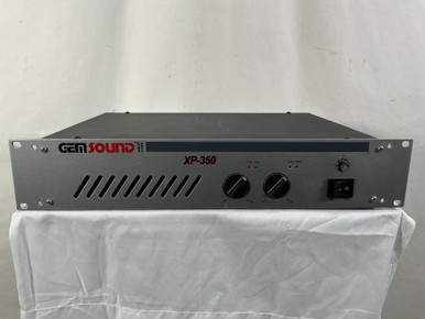 Used Gem Sound XP-350 STEREO POWER AMP Power Amplifier