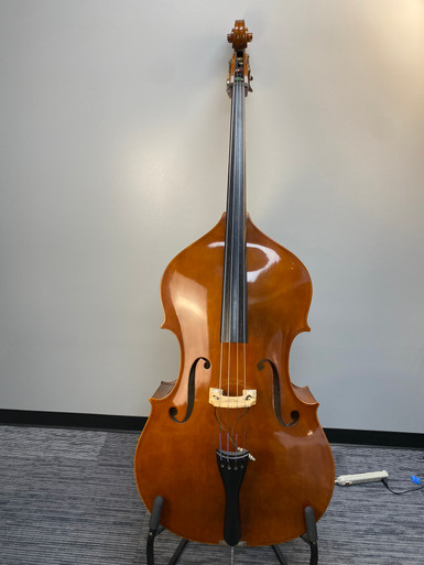 Used Samuel Shen SB80 3/4 UPRIGHT BASS 3/4 Size Orchestral Instrument 3 ...