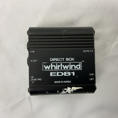 Used Whirlwind EDB1 DI BOX Direct Box