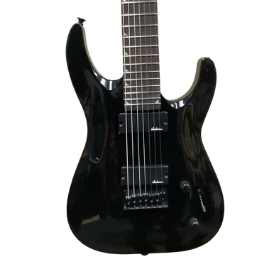 Used Jackson 7-STRING Electric Guitars Black Electric Guitars
