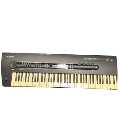 Used Alesis QUADRASYNTH PLUS PIANO 76-Key Synthesizer 76-key