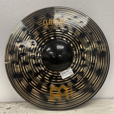 Used Meinl 20IN CLASSICS CUSTOM DARK RIDE Ride Cymbal 20"