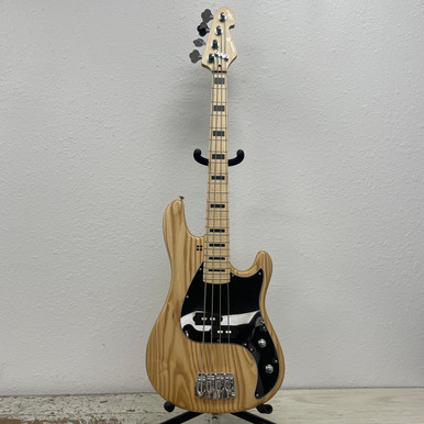 Used SANDBERG CALIFORNIA SHORT SCALE P Type Bass Guitar Natural 4-String