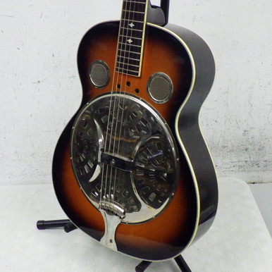 Used Rogue CLASSIC SPIDER RESONATOR Solid Top Acoustic Guitar Sunburst