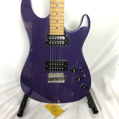 Used BC Rich OUTLAW U.S. SERIES Double Cut Electric Guitar Purple 6-String