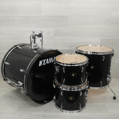 Used Tama Imperialstar Drum Shells And Hardware Black