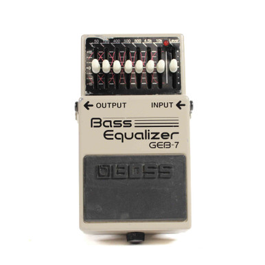Used Boss GEB-7 BASS EQUALIZER EQ Pedal