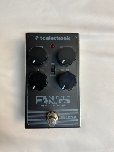 Used TC Electronic FANGS METAL DISTORTION Distortion Pedal