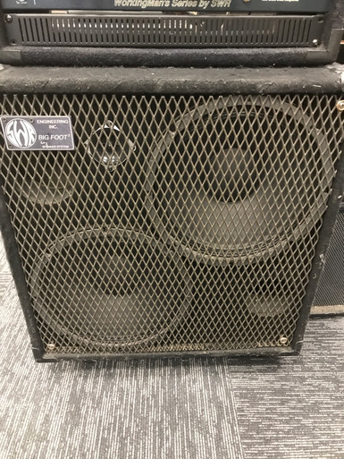 Used SWR BIGFOOT 2X12 2 x 12 Bass Guitar Cabinet 2 x 10