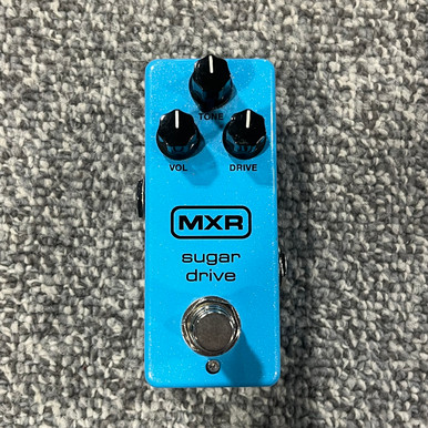 Used MXR SUGAR DRIVE Guitar Overdrive Pedal
